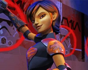 Sabine Wren Paint By Numbers - Paint By Numbers