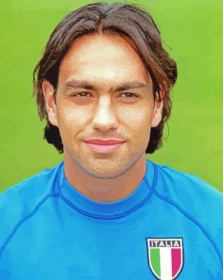 Alessandro Nesta Paint By Numbers - Paint By Numbers
