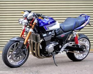 Suzuki GSX1400 Motorcycle Engine Paint By Numbers - Paint By Numbers
